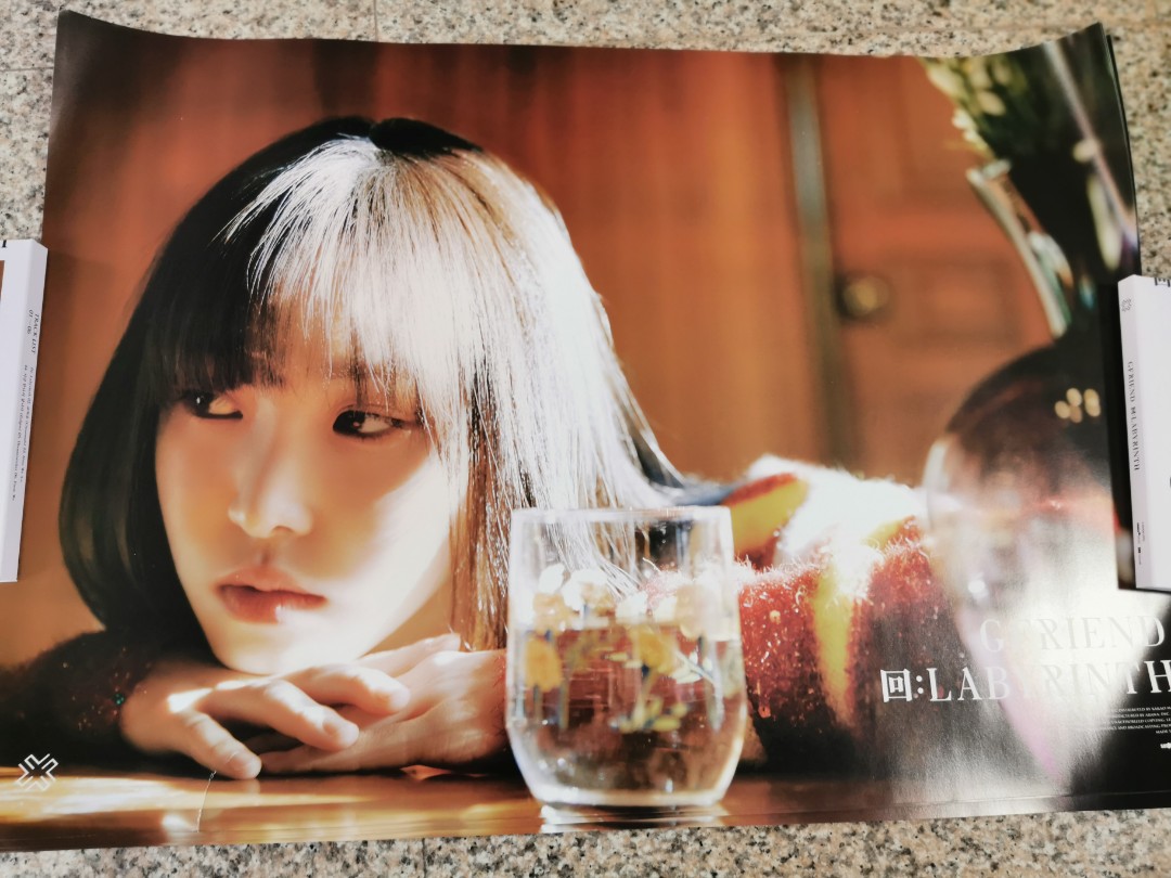 GFRIEND LABYRINTH POSTER YUJU, Hobbies & Toys, Memorabilia ...