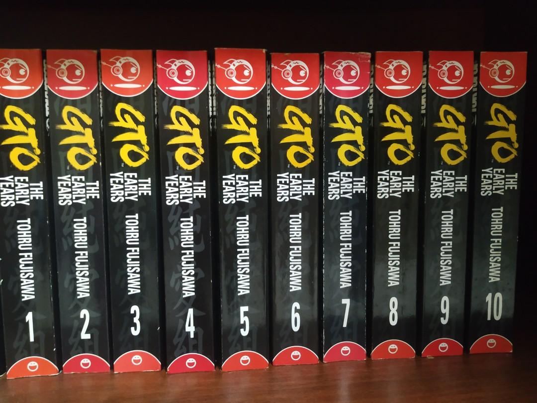 GTO: Early Years Manga Vols 1-10, Hobbies & Toys, Books & Magazines ...