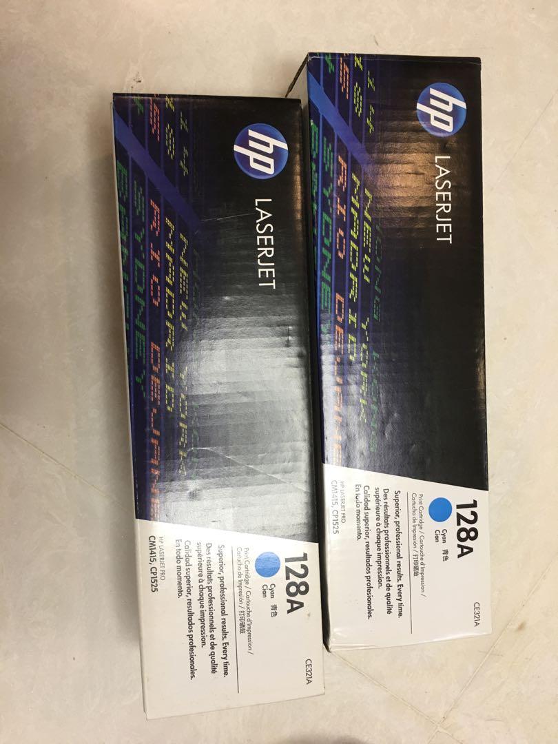 HP Laserjet Blue Cartridge, Computers & Tech, Printers, Scanners ...