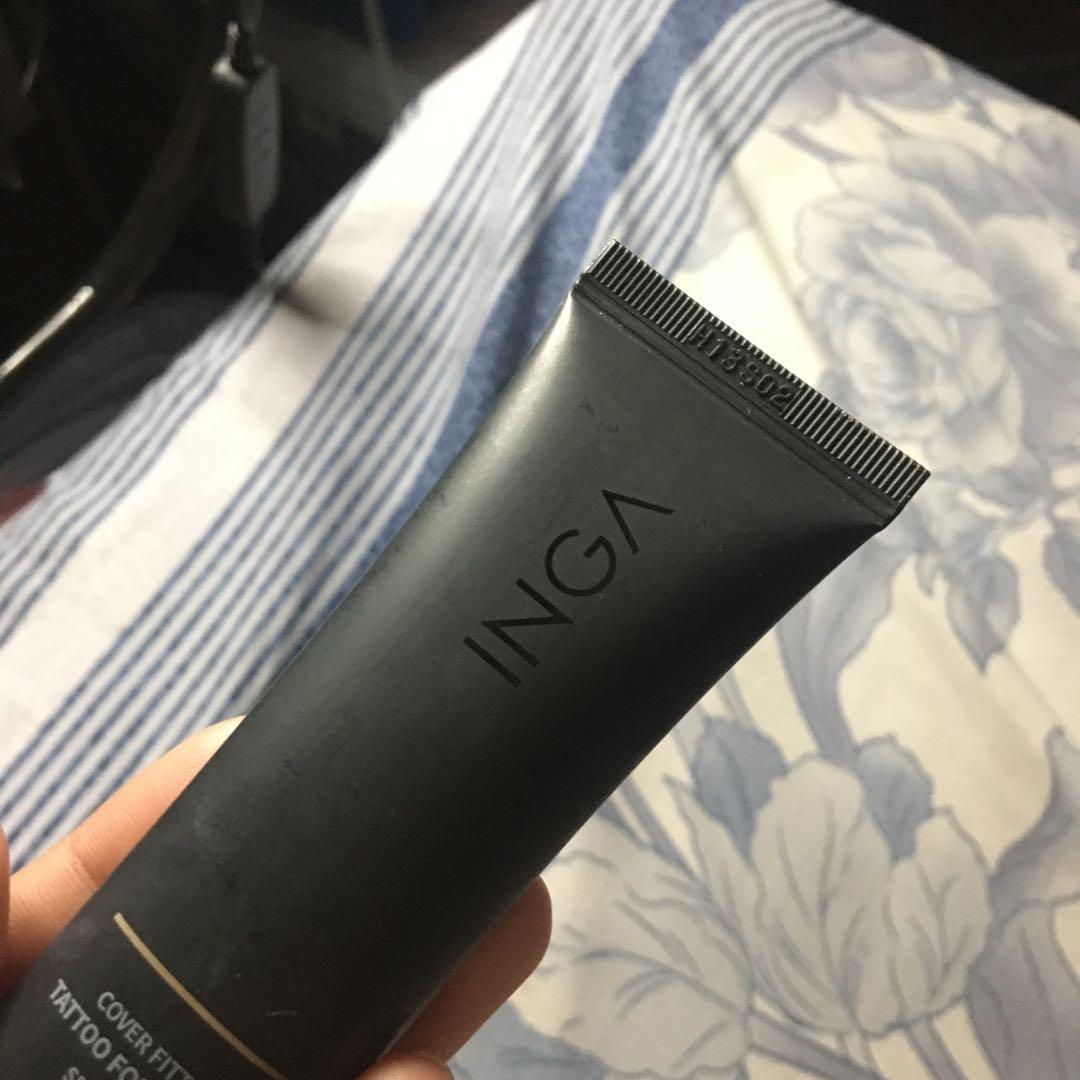 Inga Cover Fitting Tattoo Foundation, Beauty & Personal Care, Face ...