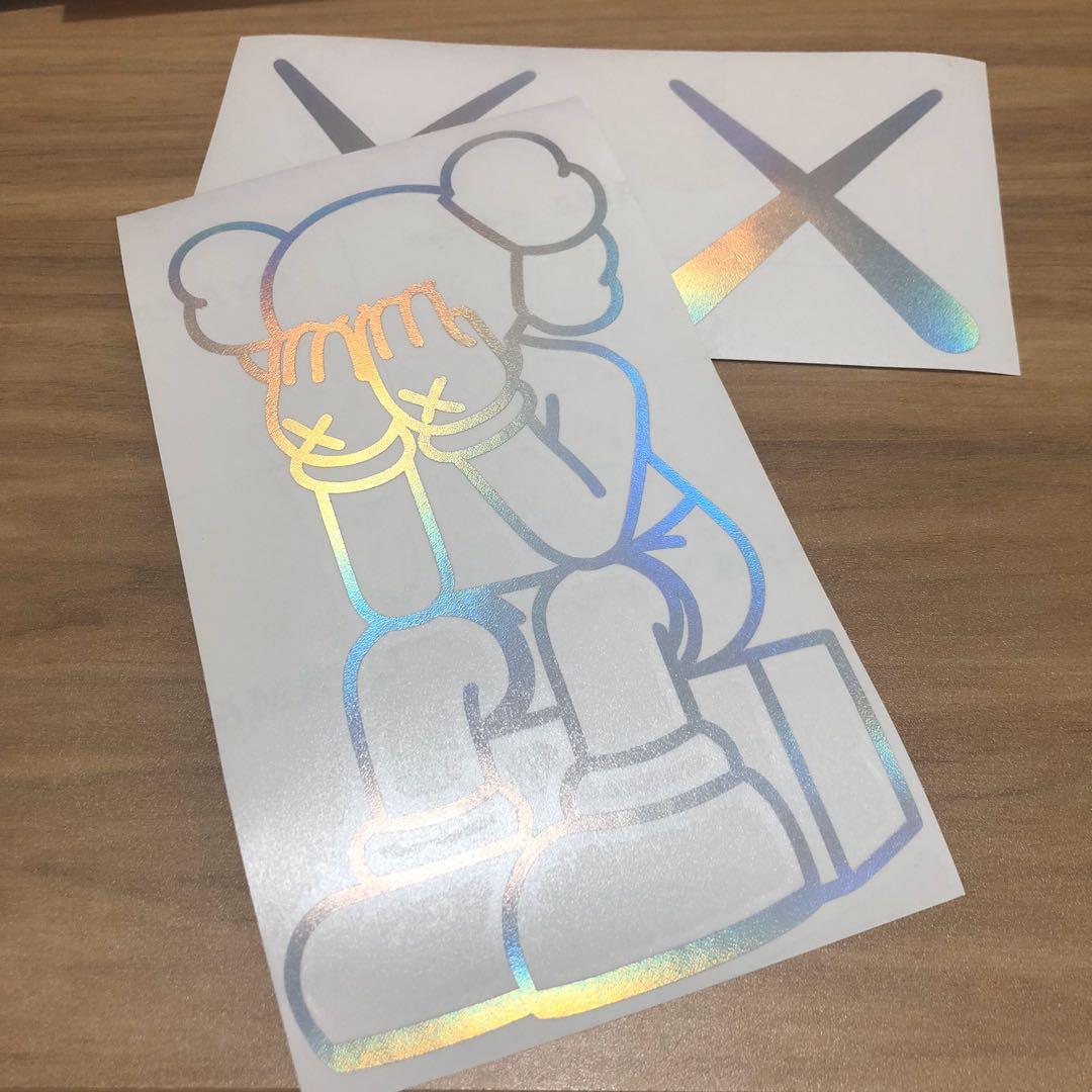 KAWS Decal (READY MADE), Hobbies & Toys, Stationery & Craft, Art ...