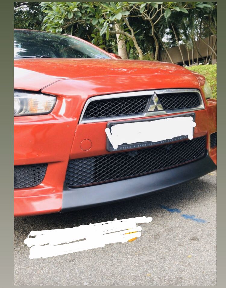 Lancer EX Front Centre Lip Bumper, Car Accessories, Accessories on ...