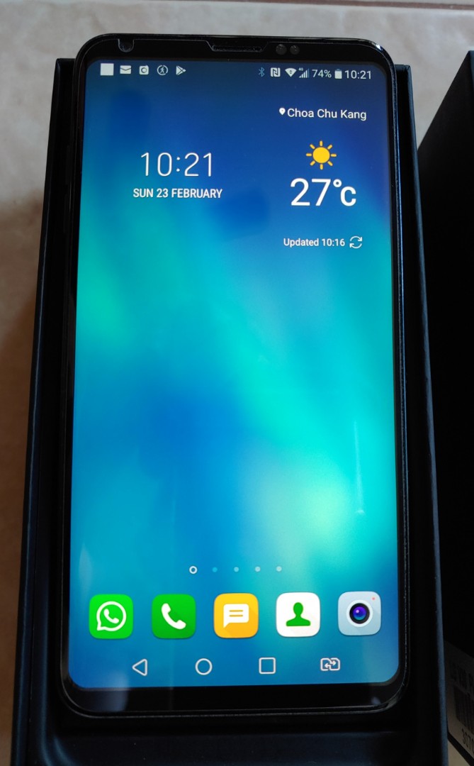 LG V30+ 128gb Blue colour, Mobile Phones & Gadgets, Mobile Phones ...