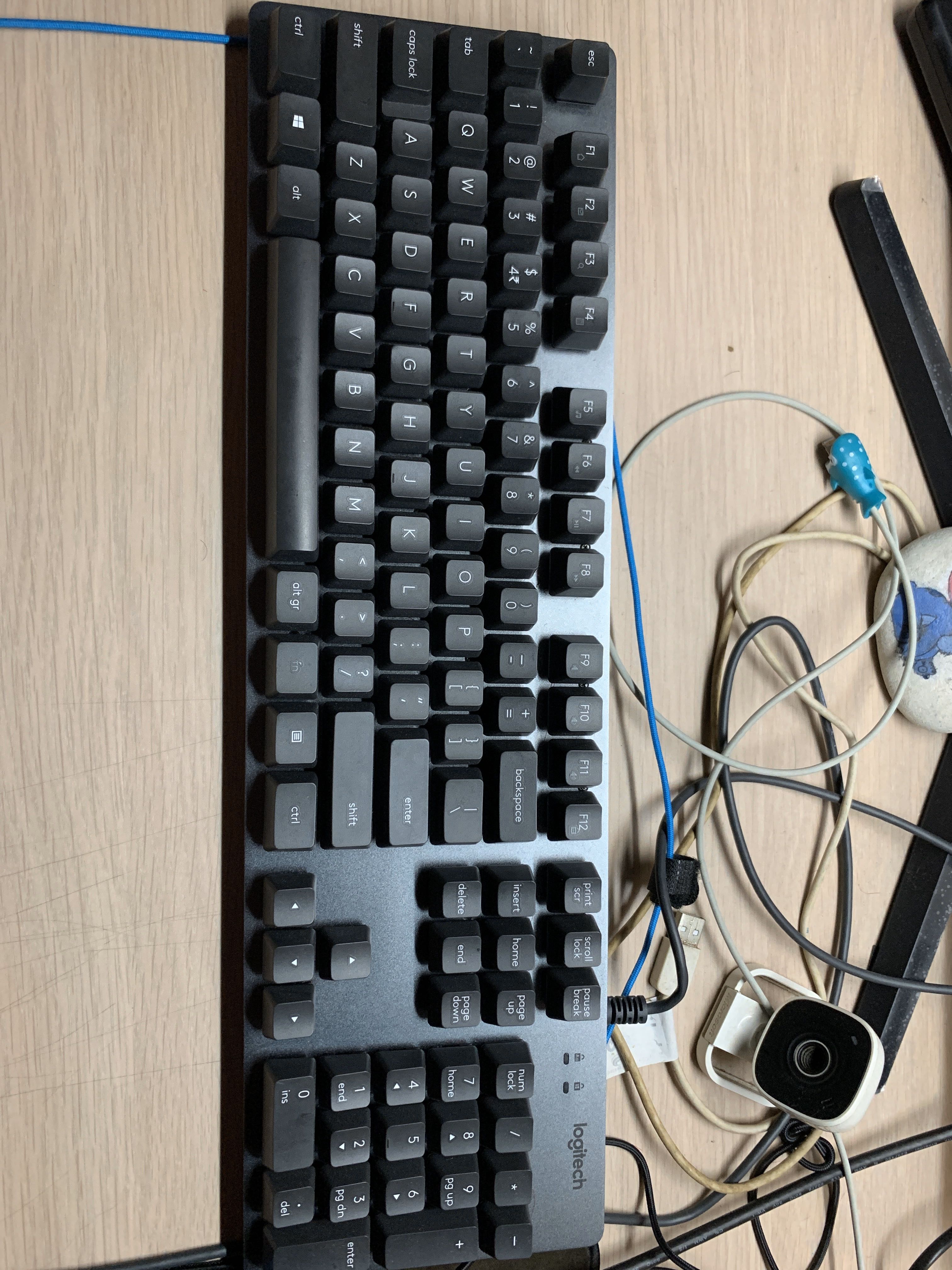 Logitech K840 Keyboard, Computers & Tech, Parts & Accessories, Computer ...