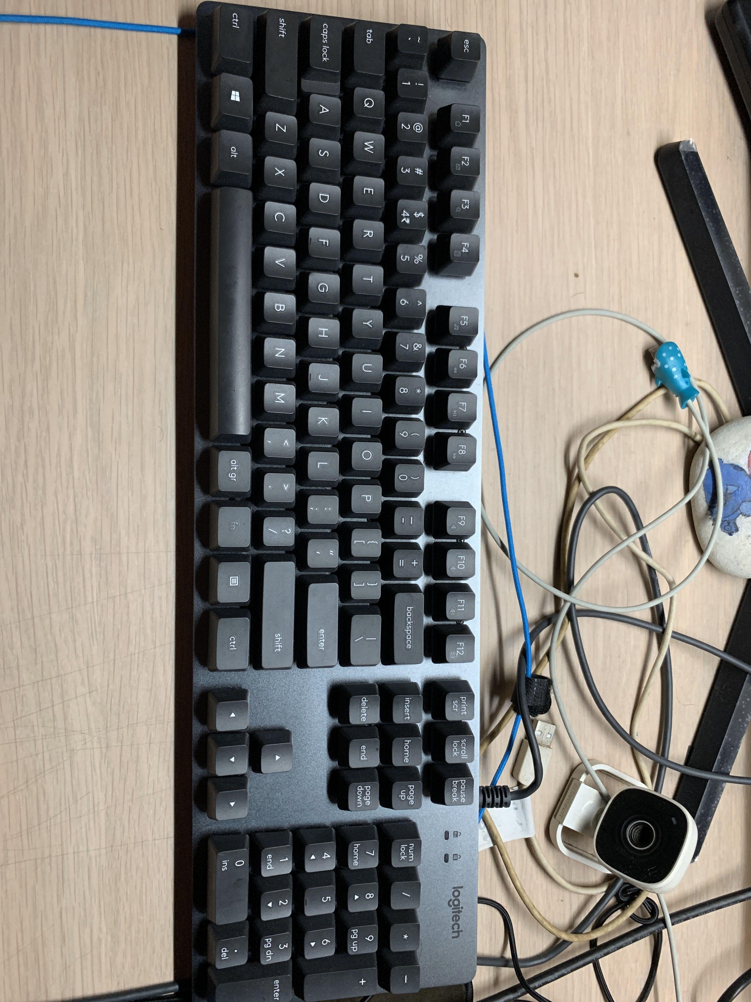 Logitech K840 Keyboard, Computers & Tech, Parts & Accessories, Computer ...