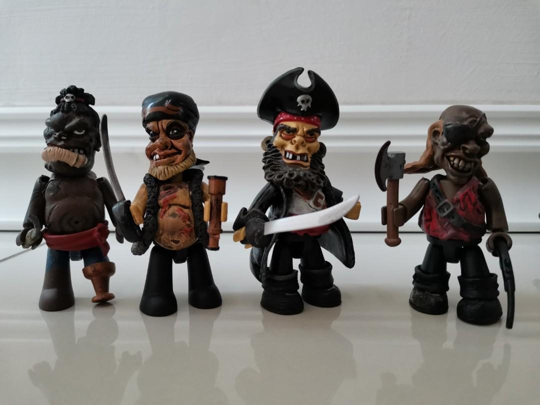 Mezco Mez-itz Pirates 3" figures complete set of 12, Hobbies & Toys ...