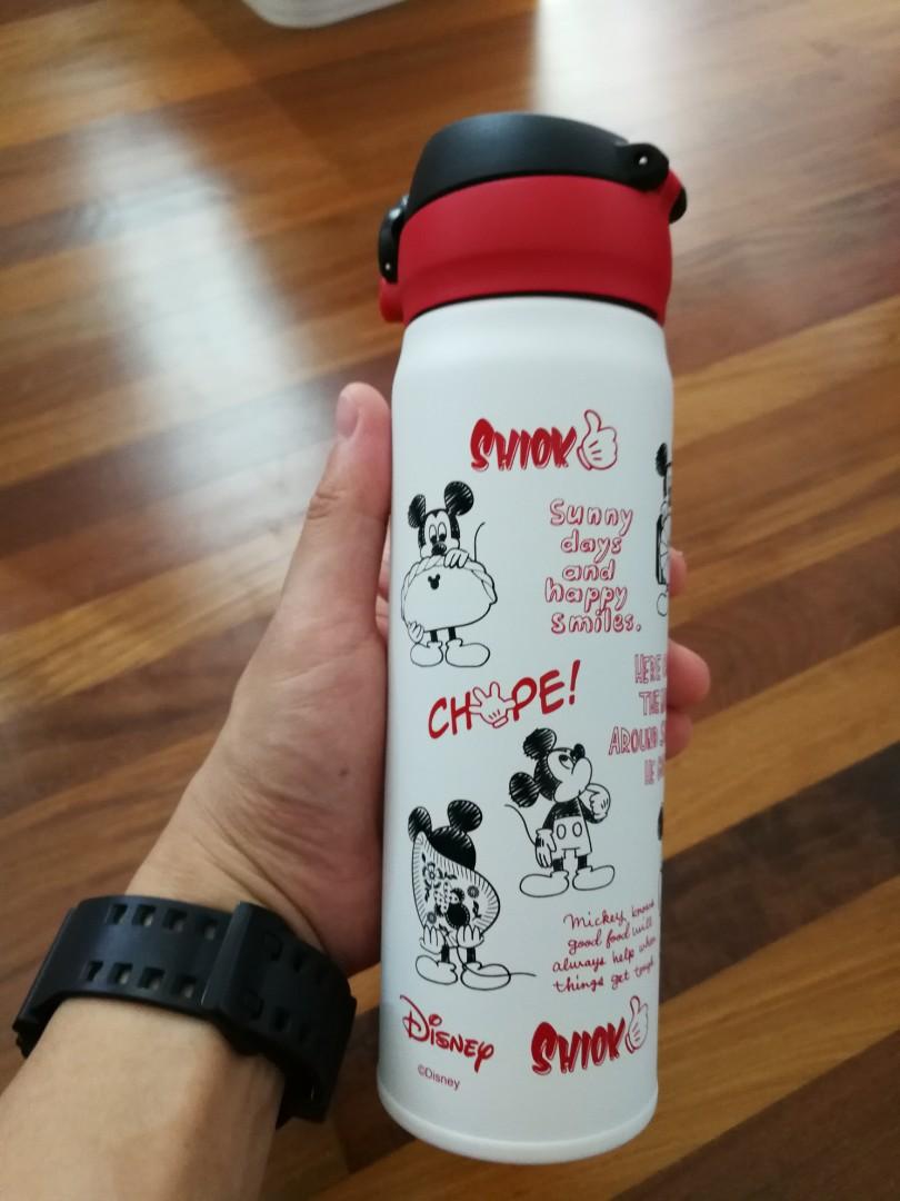 Mickey Mouse Thermos Flask 500ml, Furniture & Home Living, Kitchenware ...