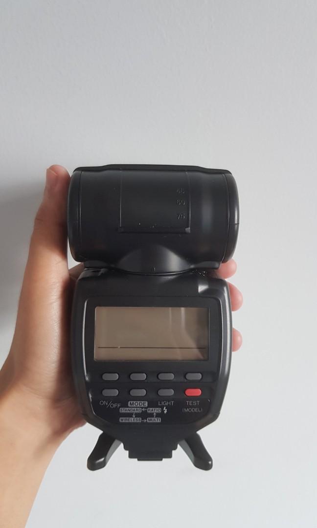 Minolta 1/8000 Sec High-Speed Sync Program 5400 HS Camera Flash [Made in Japan], Photography ...