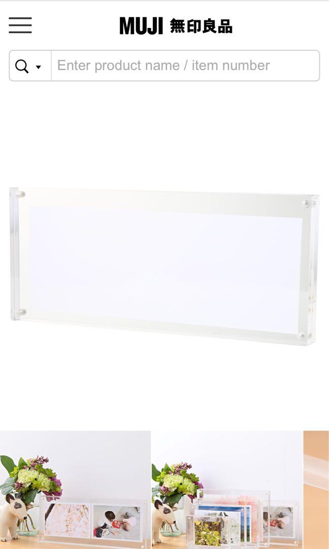 Muji Magnetic Photo Frame, Furniture & Home Living, Home Decor, Frames ...