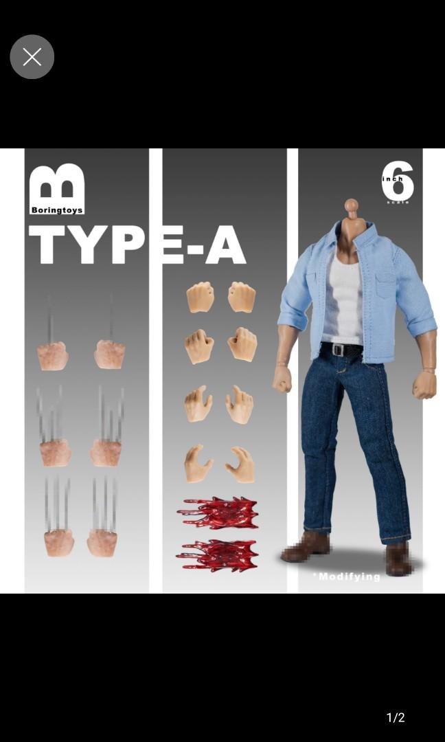 預訂Nota studio 方大頭 狼人 盧根 wolverine Logan 1/12 6吋 figure, 玩具 & 遊戲類, 玩具 ...