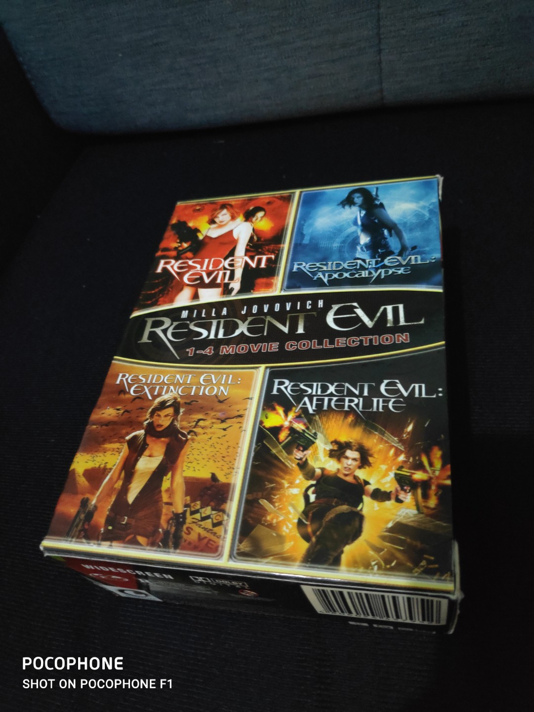 Original DVD Resident Evil 1-4 Movie collection, Hobbies & Toys, Music ...