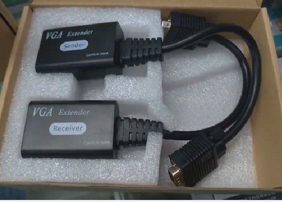 Passive VGA Extender 60m Over UTP Cable, TV & Home Appliances, TV ...
