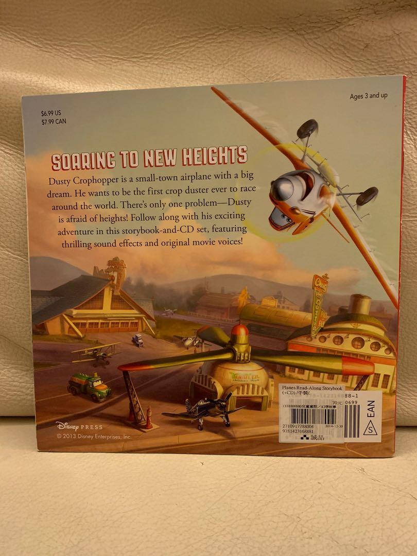 Planes read along story book with CD 兒童故事書, 興趣及遊戲, 書本 & 文具, 小說及非小說 ...