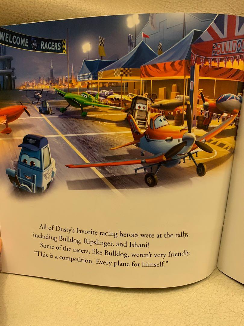 Planes read along story book with CD 兒童故事書, 興趣及遊戲, 書本 & 文具, 小說及非小說 ...