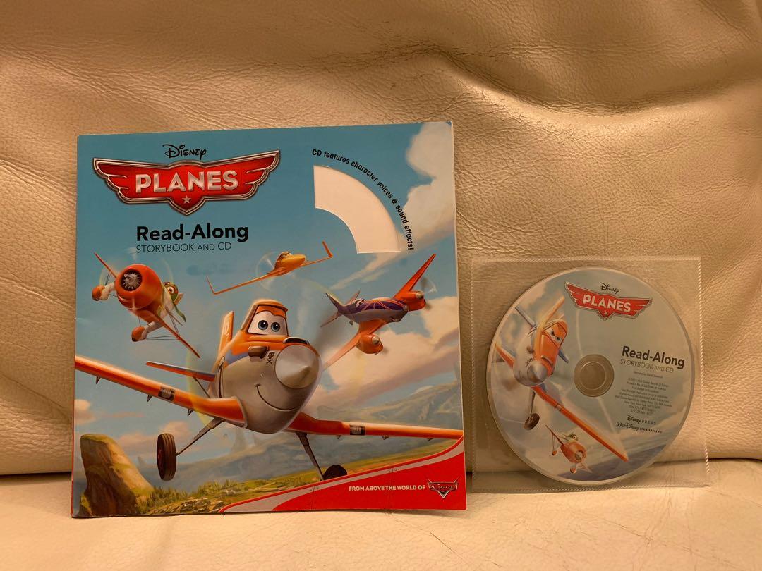 Planes read along story book with CD 兒童故事書, 興趣及遊戲, 書本 & 文具, 小說及非小說 ...