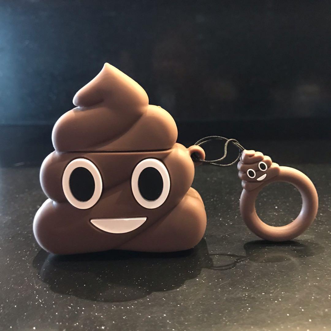 POOP AIRPODS CASE, Mobile Phones & Gadgets, Mobile & Gadget Accessories ...