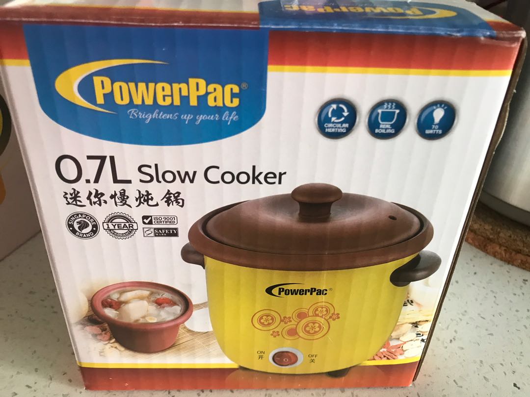 PowerPac Mini Slow Cooker, TV & Home Appliances, Kitchen Appliances ...
