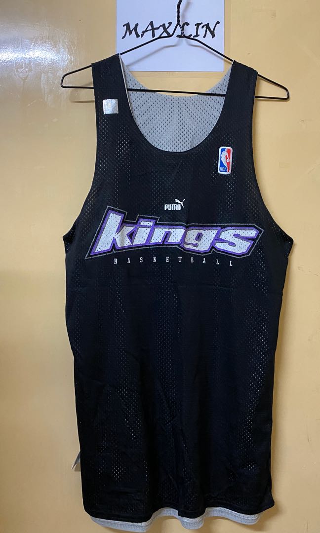 Puma Jason williams Sacramento Kings Practice Reversible Jersey 練習球衣 Kobe Bryant, 男裝, 外套及戶外衣服 ...