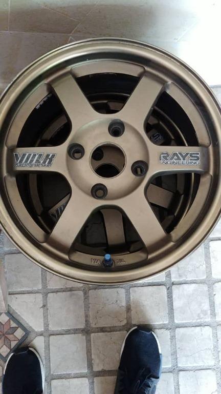 Rays Engineering TE37, Auto Accessories on Carousell