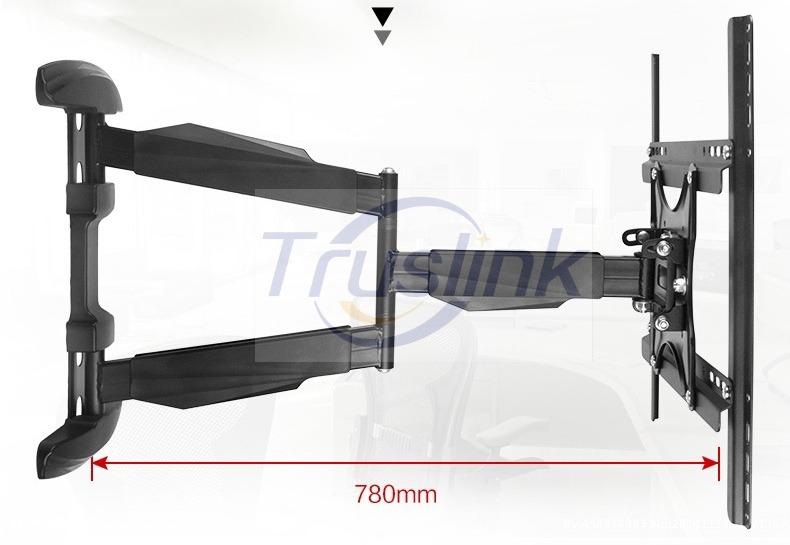 RSM-W8A 180° Swivel 90 Degree To Wall For 55'' And Below TVs 15° Up ...