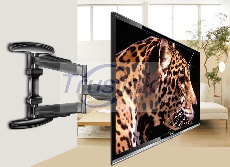 RSM-W8A 180° Swivel 90 Degree To Wall For 55'' And Below TVs 15° Up ...