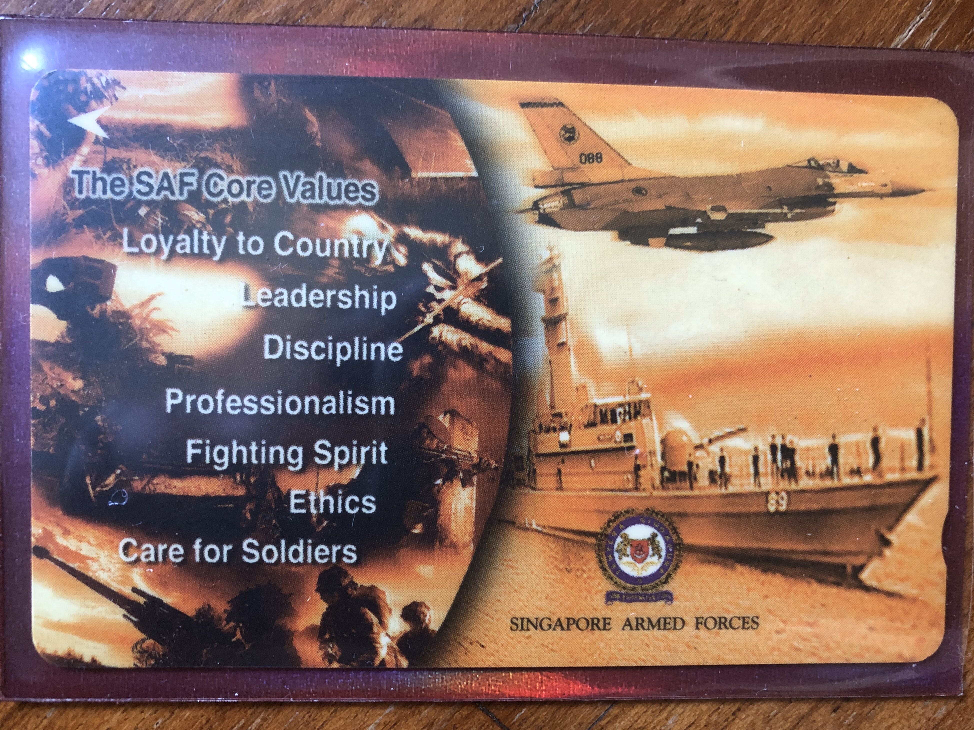 SAF phone card, Hobbies & Toys, Memorabilia & Collectibles, Vintage ...