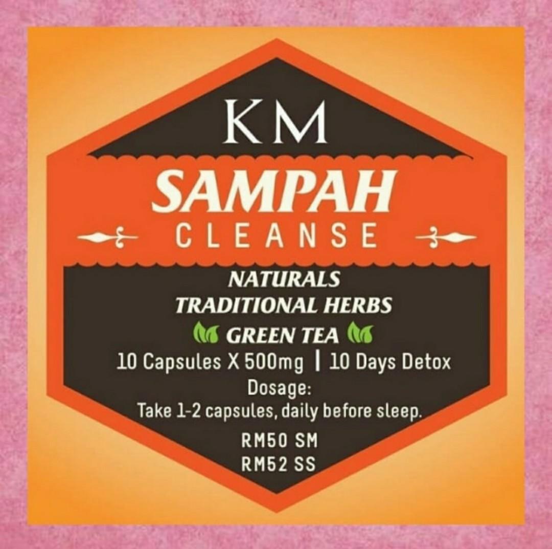 Instock Sampah Cleanse Kak Km Health And Nutrition Health Supplements Health Food Drinks