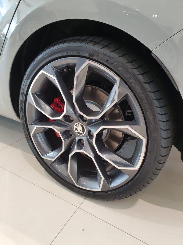 skoda original 19 inch Rim & Tire, Car Accessories, Tyres & Rims on ...