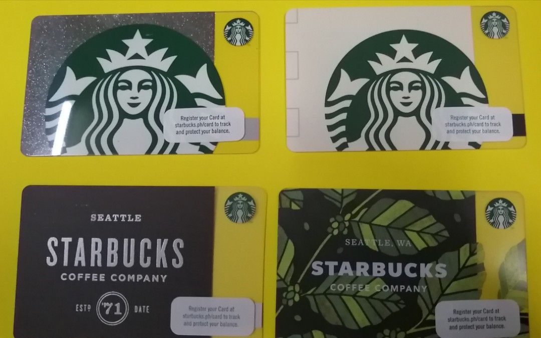 Bundle 4!Starbucks ph wordmark and logo collection, Hobbies & Toys ...