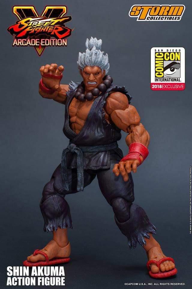 全新storm collectibles street fighter Shin Akuma sdcc 限定真豪鬼(可用全新storm ...