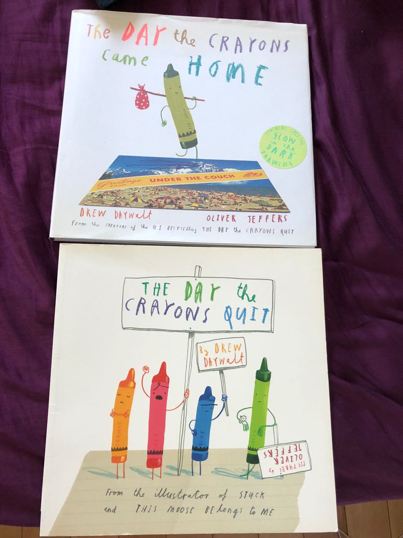The day the crayons came home & The day the crayons quit, 興趣及遊戲, 書本 ...