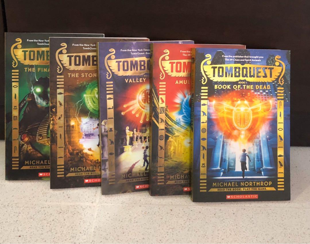 Scholastic bookset - Tombquest, Hobbies & Toys, Books & Magazines ...