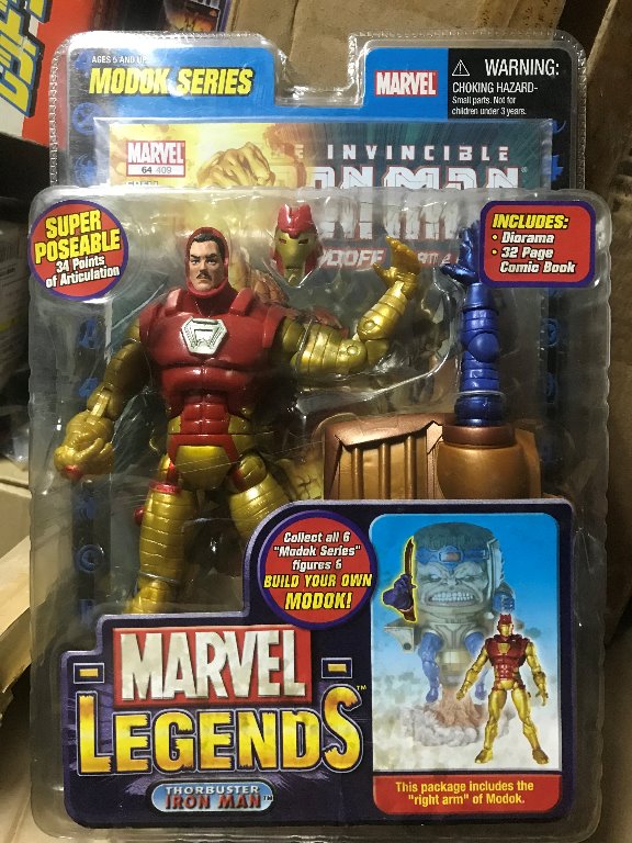 toybiz Marvel Legends TOY BIZ 6寸 IRONMAN IRON MAN thorbuster 鋼鐵人 MODOK ...