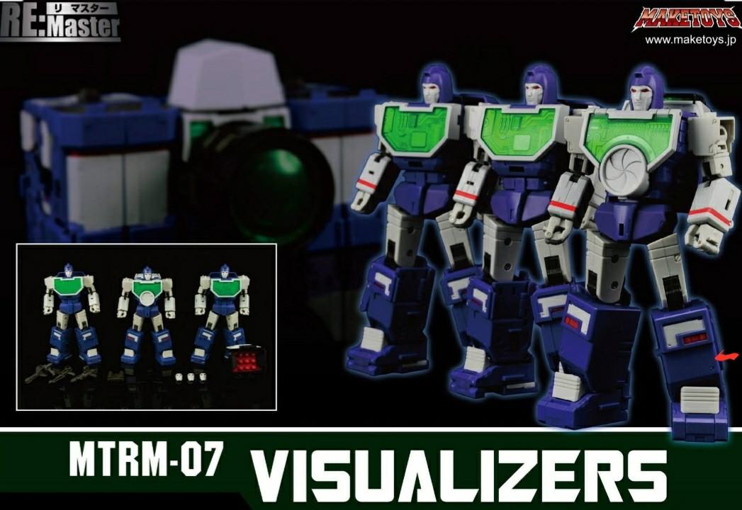 Transformers Masterpiece MP Maketoys MTRM-07 Visualizers Reflector ...