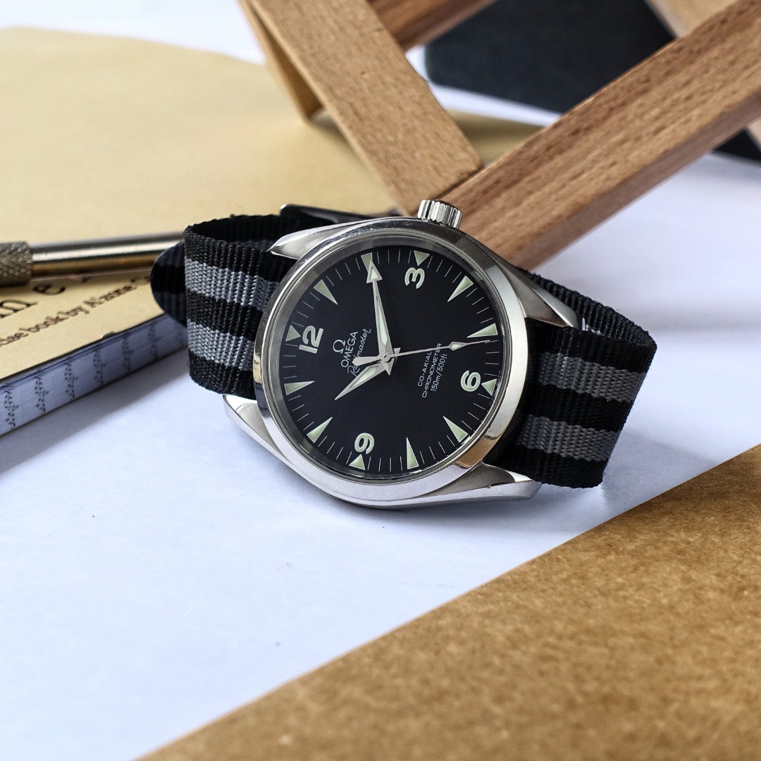 -Sold- 39MM Omega Railmaster 2503.52, Men's Fashion, Watches on Carousell