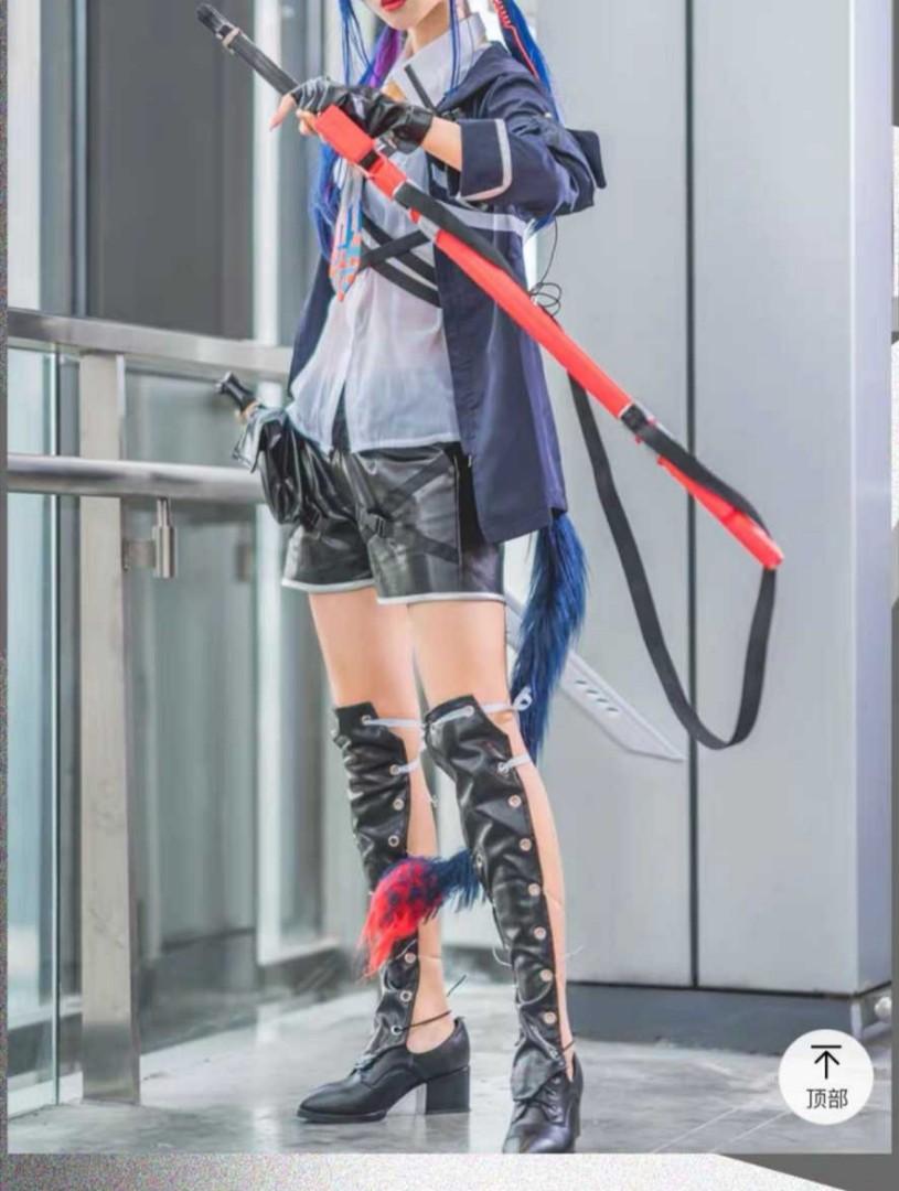 Arknights Chen sir Cosplay set, Hobbies & Toys, Memorabilia ...