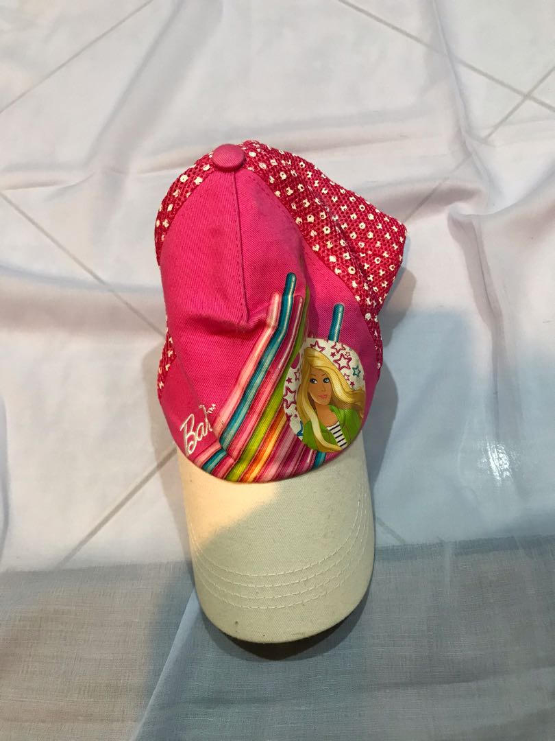 Barbie Cap, Women's Fashion, Watches & Accessories, Hats & Beanies on ...