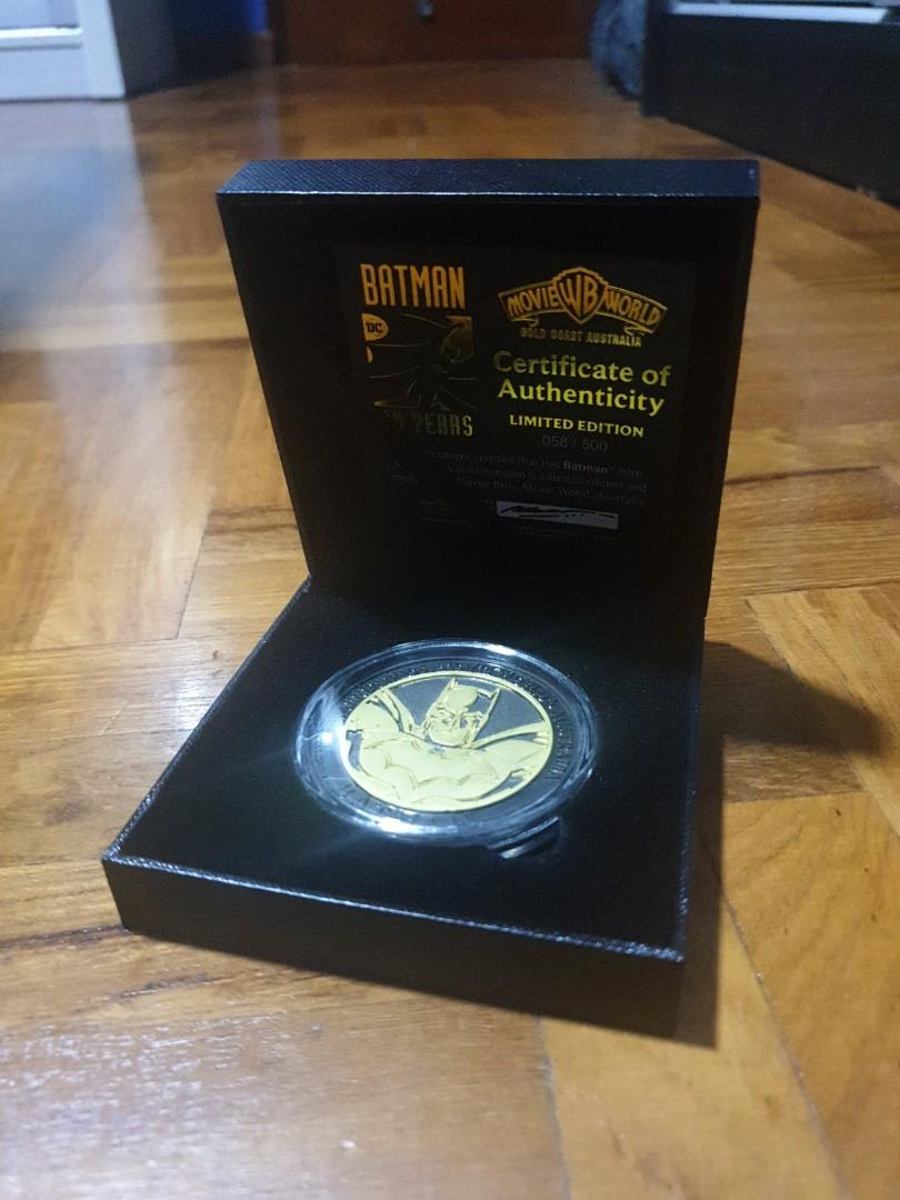 Batman Coin Collector Limited Edition, Hobbies & Toys, Toys & Games on ...