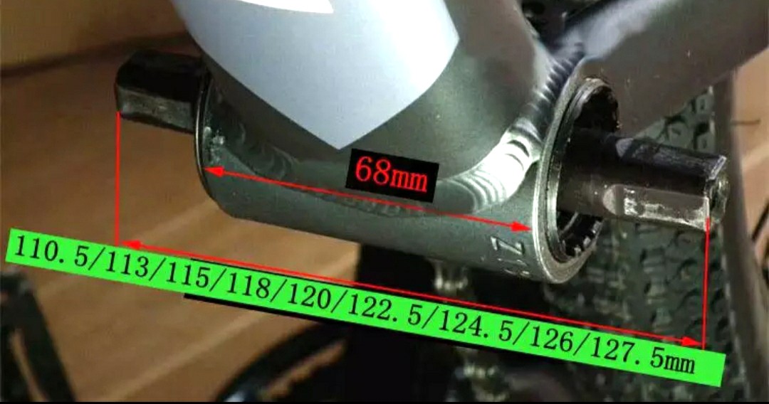 ***Bottom Bracket Square Taper VP-BC73 1.37x24T 68mm x 127.5mm PAB Zebra Kudu Ebike Foldie MTB ...