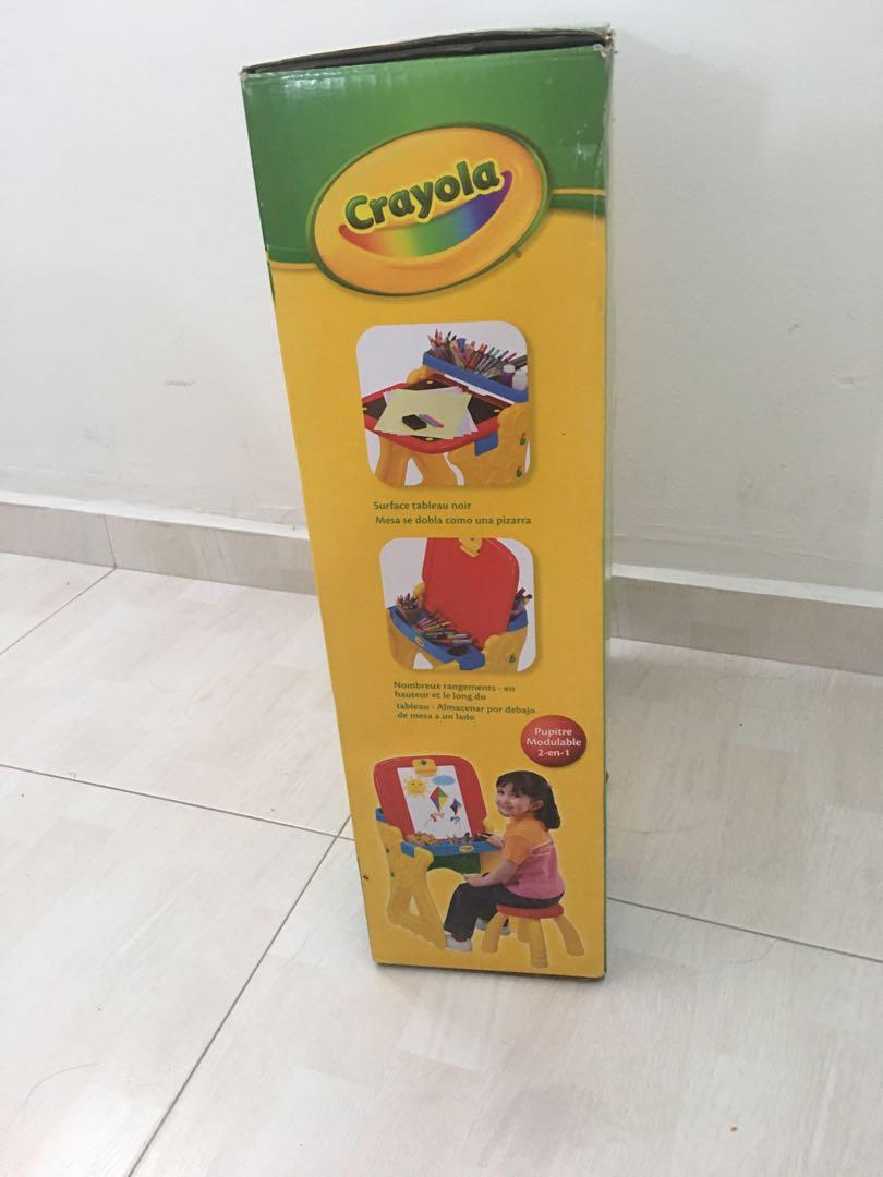 Crayola Easel stand and chair, Babies & Kids, Baby Nursery & Kids ...