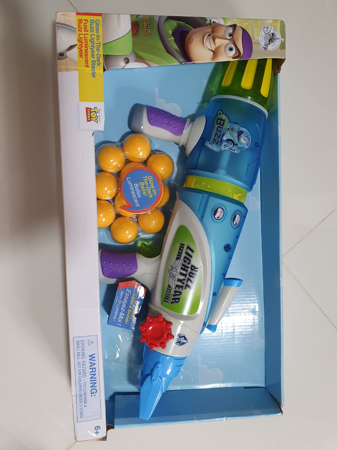Disney Buzz Lightyear Blaster, Hobbies & Toys, Toys & Games on Carousell