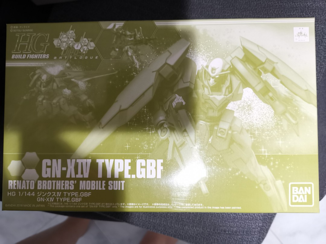 HG 1/144 GN-X IV TYPE.GBF gundam, Hobbies & Toys, Toys & Games on Carousell