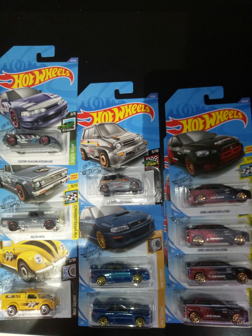 Hotwheels lancer evolution, Hobbies & Toys, Toys & Games on Carousell