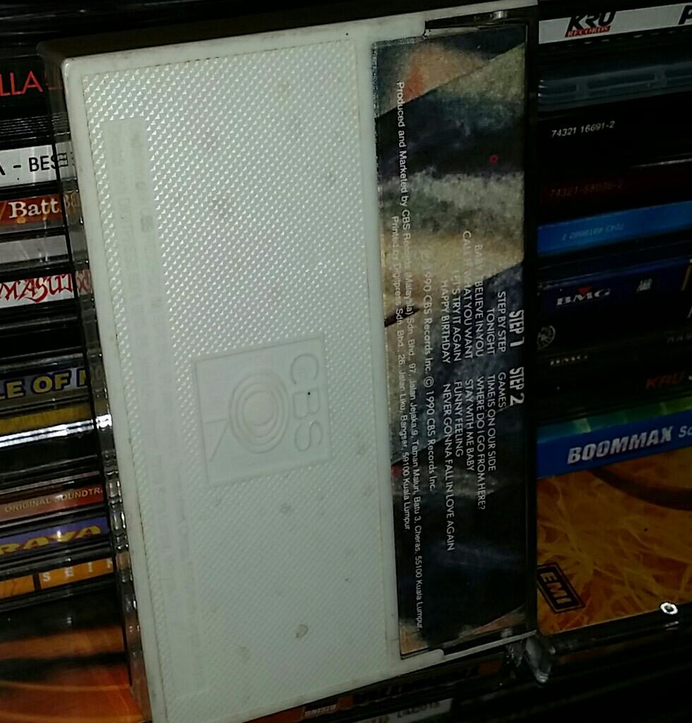 Kaset 1991 New Kids On The Block (NKOTB) - Step By Step Kaset, Hobbies ...