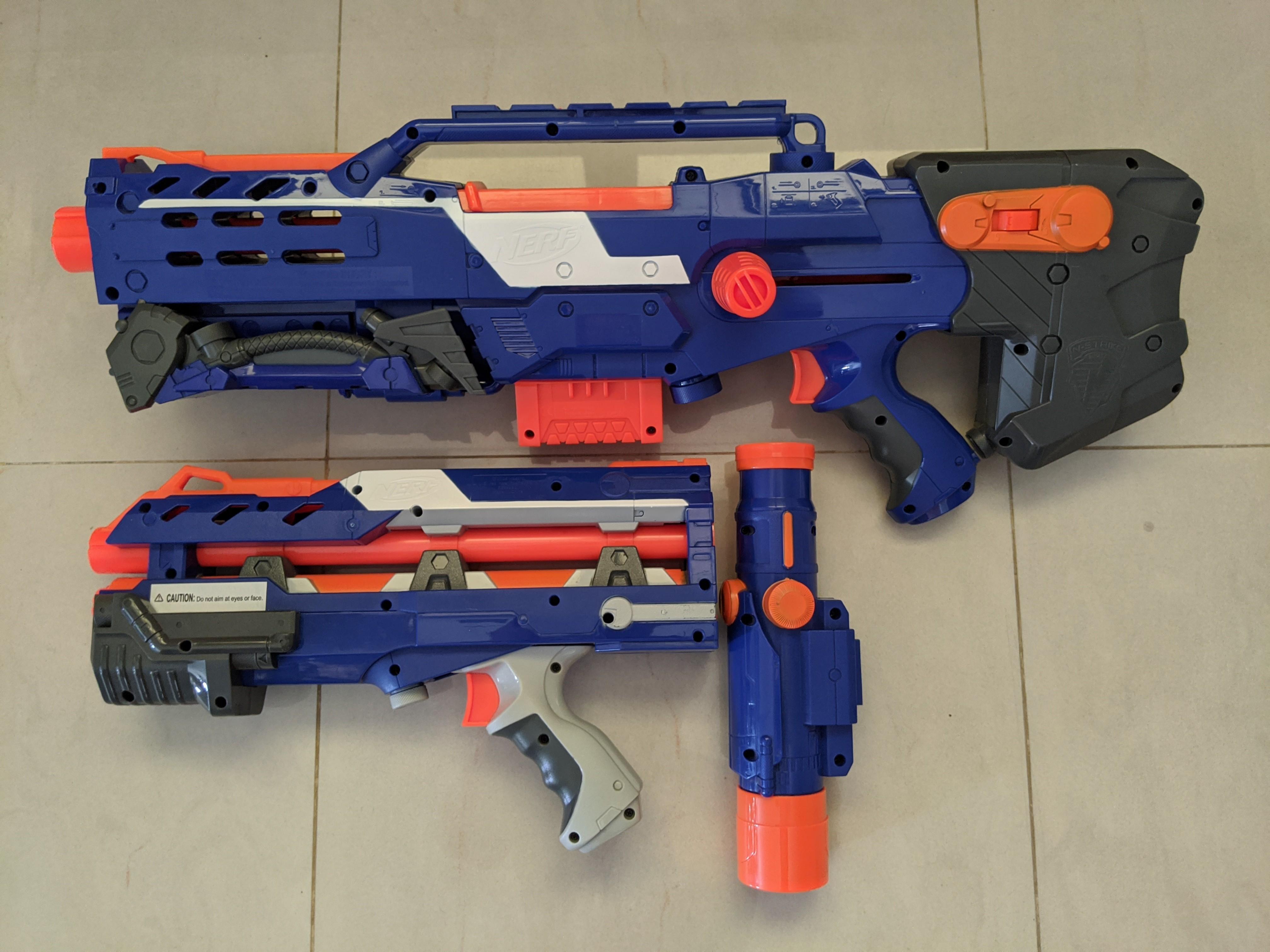 NERF N-Strike Elite Longshot CS-6, Hobbies & Toys, Toys & Games on ...