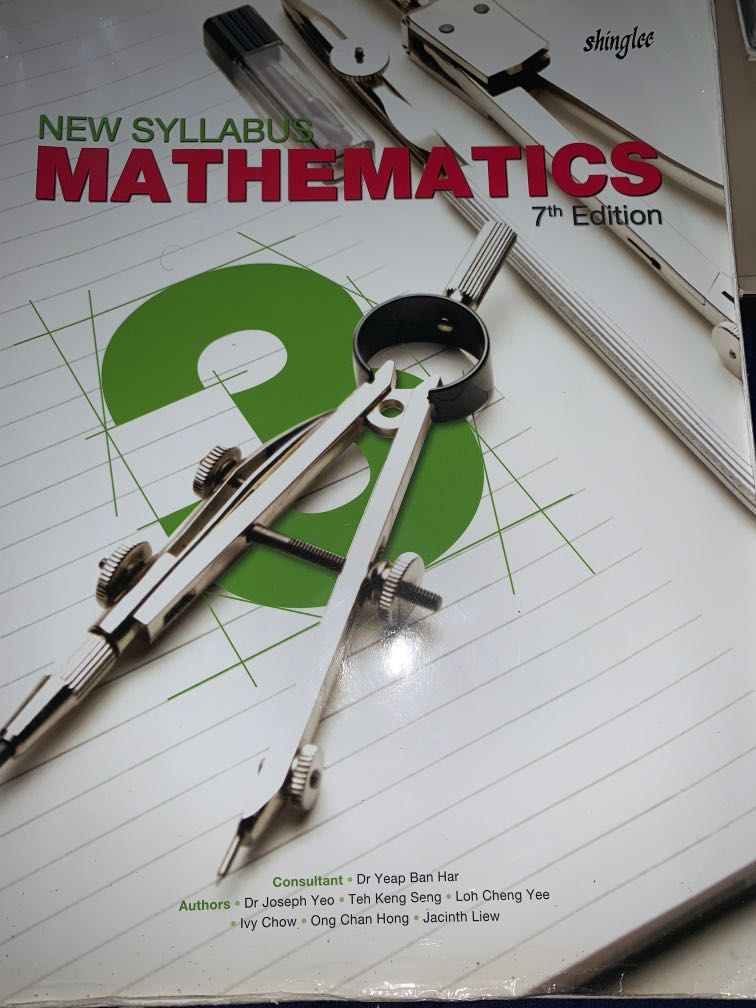 New Syllabus Mathematics 7th Edition ( secondary 3), Hobbies & Toys ...
