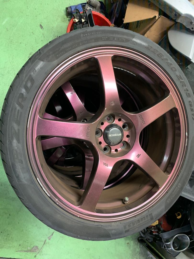 Original Prodrive GC-05F, Car Accessories, Tyres & Rims on Carousell