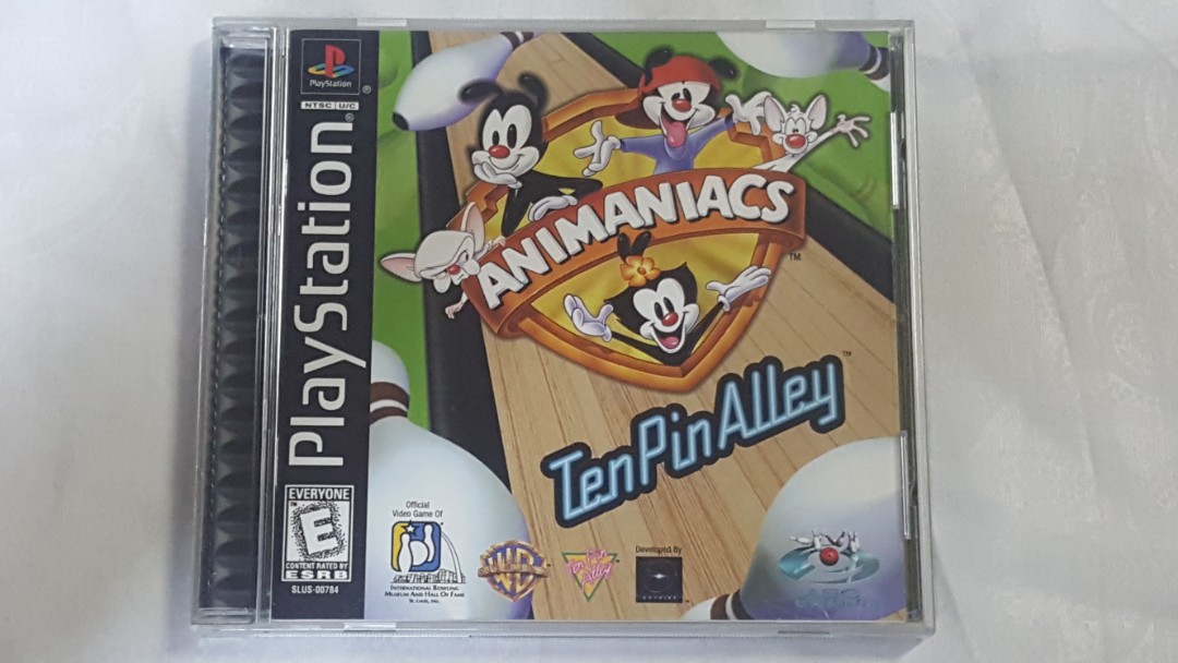 PlayStation Animaniacs Ten Pin Alley, Video Gaming, Video Games ...
