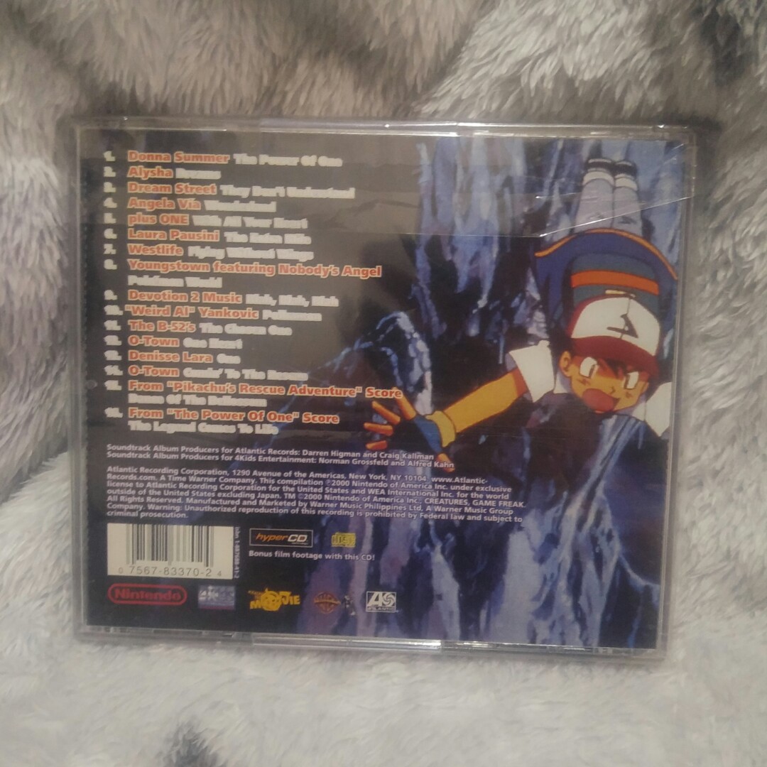 Pokemon The Movie 2000 The Power of One CD VCD Album Rare, Hobbies ...