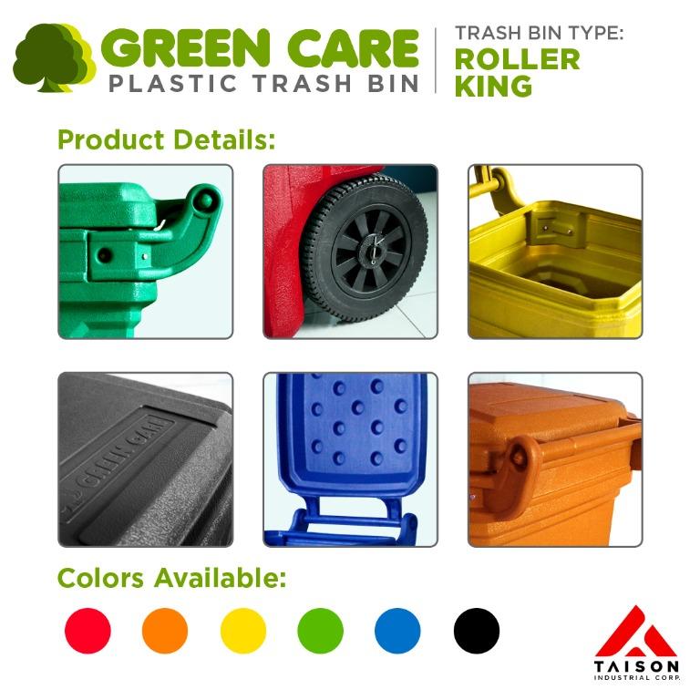 mobile trash bin roller, Furniture & Home Living, Cleaning & Homecare ...